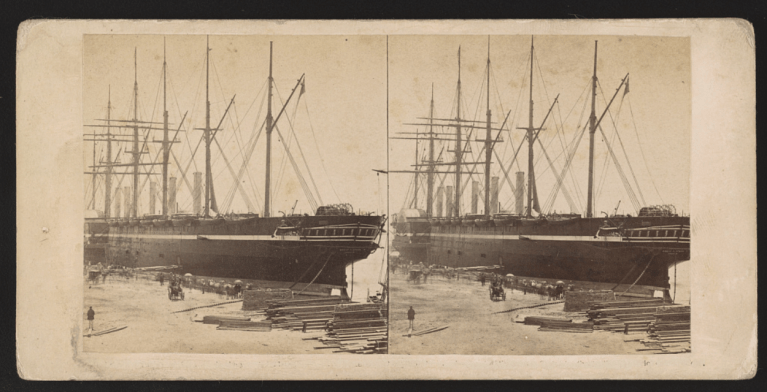 S.S. Great Eastern,16th February 1867 – The world’s biggest ship under ...