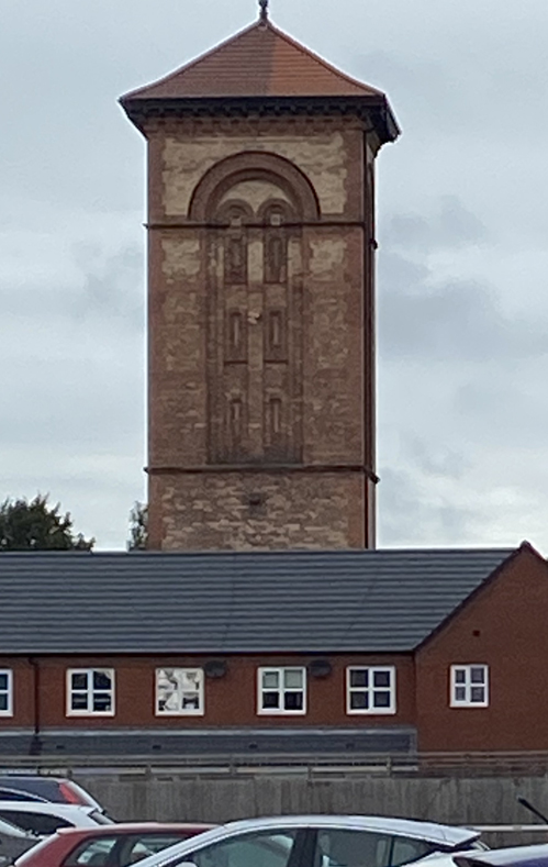 Lunatic asylum water tower | Based in Churton
