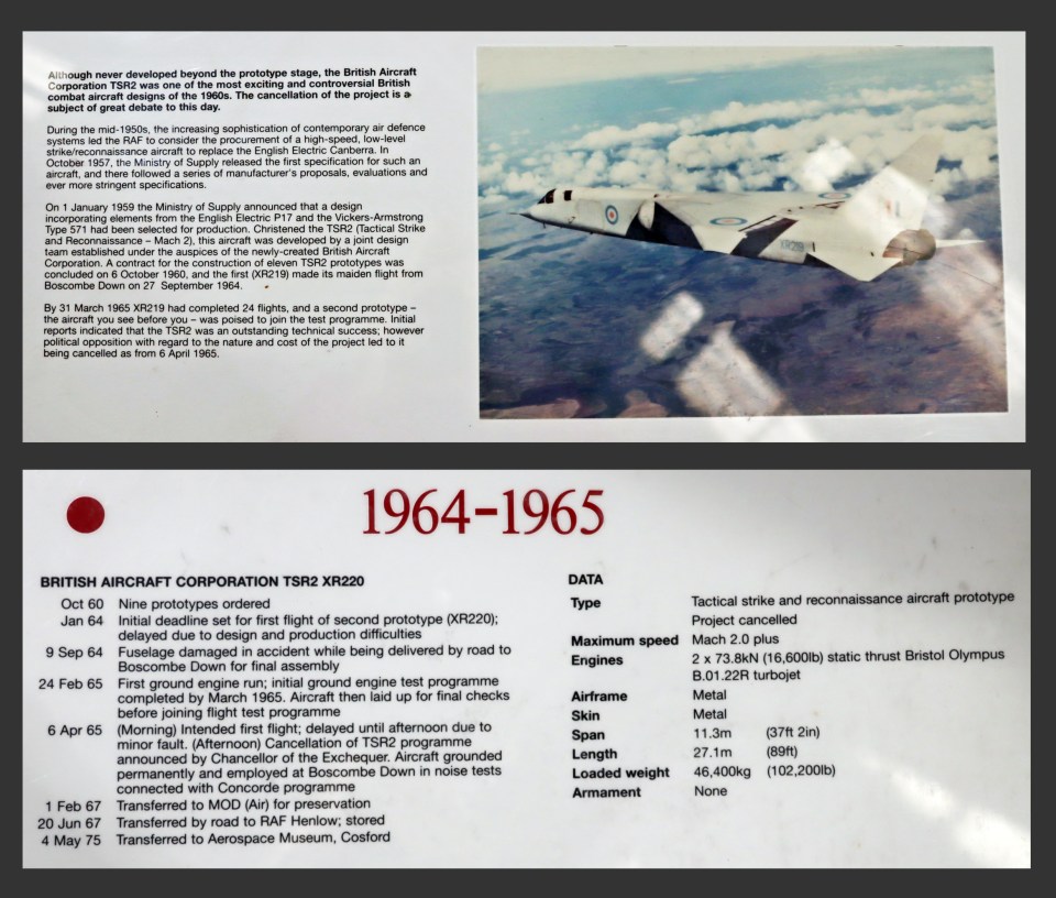 British Aircraft Corporation TSR2 Combat Prototype | Based in Churton