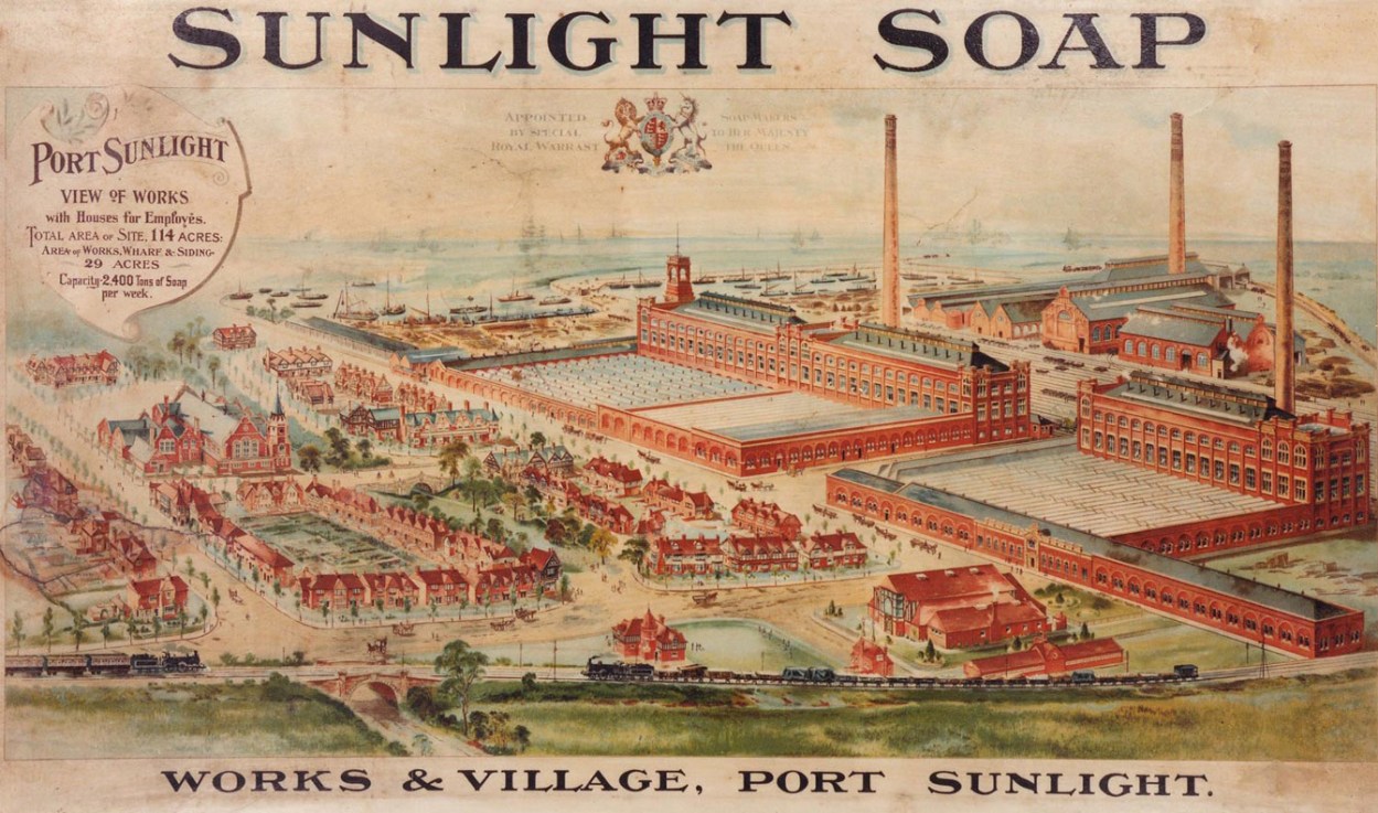 William Hesketh Lever’s Port Sunlight Village – industry, architectural ...