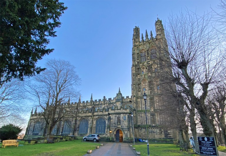 The magnificent Grade 1 listed Parish Church of St Giles in Wrexham and ...